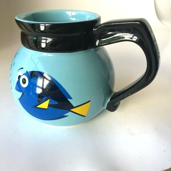 Disney | Kitchen | Disney Finding Nemo Dory Coffee Pot Mug Cup Blue ...